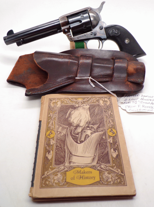 COLT SINGLE ACTION WITH INTERESTING HISTORY PLUS EXTRAS Found at the ...